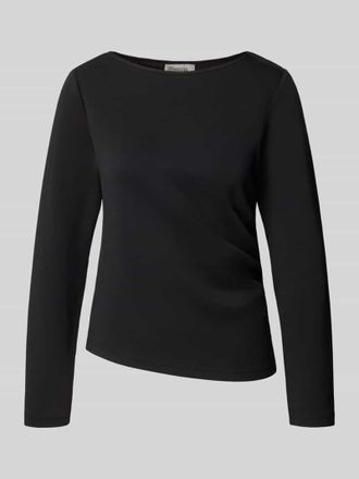 MY ESSENTIAL WARDROBE Regular Fit Longsleeve mit Raffungen Modell Helle