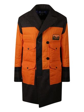Junya Watanabe x Filson manteau &agrave; empi&egrave;cements - Orange