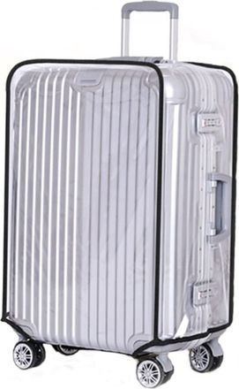 Tendycoco Transparente Kofferhülle Für Gepäck Schutzbezug Für Trolleykoffer Staubschutz Reisegepäck Luggage Case Cover Strapazierfähiger Und Leichter Schutz Ihr