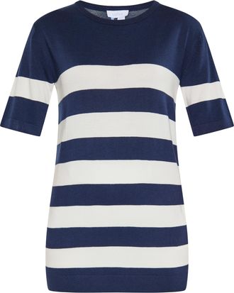 Usha Zur Seite fahren Damen marine weiss