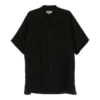 Yohji Yamamoto Homme, Chemises, Noir, Taille: M Chemises