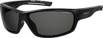 Polaroid SPORT PLD 7029/S Lunettes de Soleil, Noir, 68 Mixte Adulte