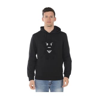 Emporio Armani Homme, Sweatshirts et sweats &agrave; capuche, Noir, Taille: S SweaT-shirt &agrave; capuche