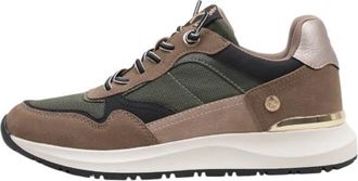 Xti Sportschuhe Sneaker Damen Khaki - Bequeme und vielseitige Schuhe - Casual Mode - Modell 14420603 (Größe 38)