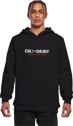 Merchcode Merchcode Mens MP0006847-Fathers Day-Call of Daddy Hoody Hooded Sweatshirt, Black, XS