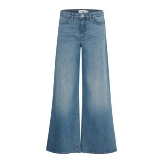 Ichi Weite Hellblaue Jeans - - Jeans - Damen - Blau - W27 L32