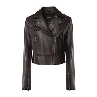 Pinko Pinko, Femme, Vestes, Brun, Taille: 44 FR New Sensibile Jacket