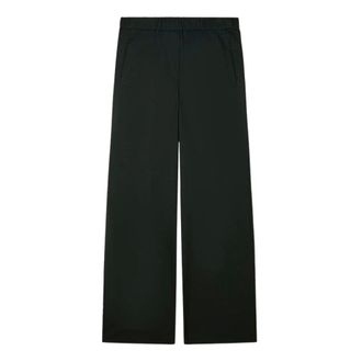 Patrizia Pepe Femme, Pantalons, Noir, Taille: 40 FR Stretch Poplin Pantalons