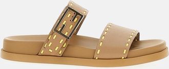 Fendi Feel Lederslides