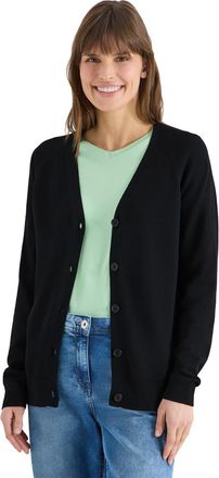 Cecil Basic Cardigan Black XL