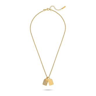 Palm Angels Stemma Halskette - - Accessories - Damen - Gelb - ONE SIZE