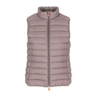 Save The Duck Charlotte Weste Withered Rose - - Jackets - Damen - Grau - S