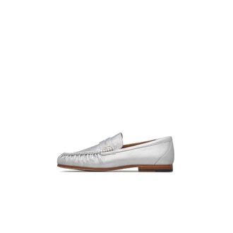 Loriblu Loafer aus gekr&auml;useltem Nappaleder - - Shoes - Damen - Grau - 37 EU