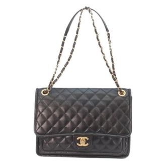 Chanel Pre-owned Vintage Schultertasche - - Pre-owned - Damen - Schwarzk - ONE SIZE