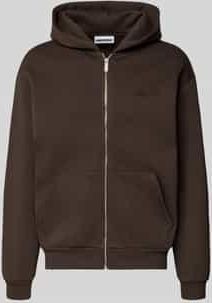 Review Sweatjacke mit K&auml;nguru-Tasche