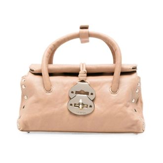 Zanellato Baby Leder Handtasche - - Bags - Damen - Beige - ONE SIZE