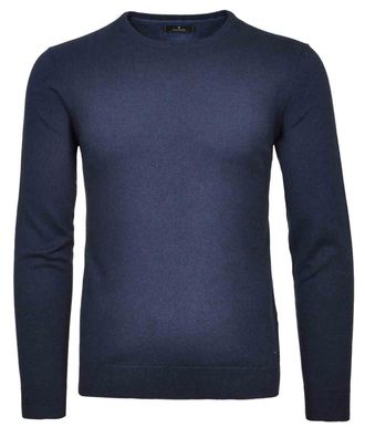 Ragman Herren Strickpullover Baumwolle/Kaschmir (DE/NL/SE/PL, Alphanumerisch, XXL, Regular, Regular, Marine-070)
