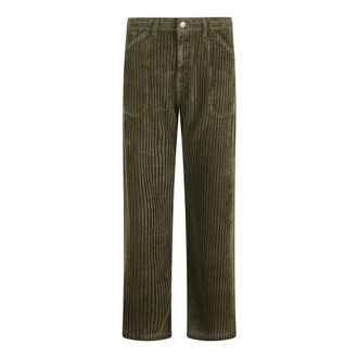 Massimo Alba Squalo T3260 Straight Hosen - - Trousers - Damen - Gr&uuml;n - S