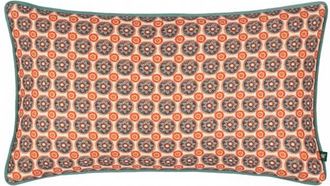 furn. Wylder Tropics Onika Kissen, rechteckig, geometrisch, paspeliert, Federf&uuml;llung