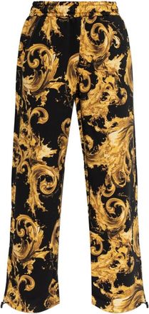 Versace Jeans Couture Femme, Pantalons, Noir, Taille: 36 FR Pantalon de surv&ecirc;tement droit