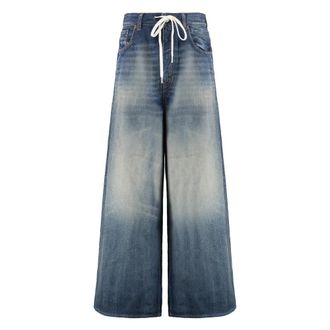 Maison Margiela Wide-Leg Jeans - - Jeans - Damen - Blau - W28