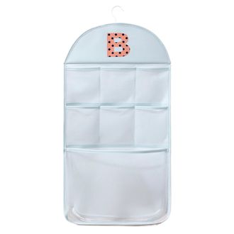 Generic Wandregal mit transparentem Fenster, Organizer &uuml;ber der T&uuml;r, T&uuml;r-Organizer, Wandgarderobe, Schwarz, Wandregal, Aufbewahrungstasche f&uuml;r Kleiderschrank,