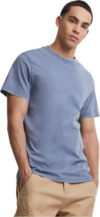 Build Your Brand Urban Classics Herren T-Shirt Acid Washed Round Neck Tee, M&auml;nner T-Shirt mit Acid-Waschung, Regular Fit, Baumwolle