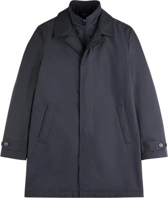 Fay Homme, Manteaux, Bleu, Taille: M Manteau Double-Boutonnage Matin