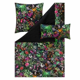 ESTELLA Bettw&auml;sche Mystical Flowers Multicolor - Mako Satin (1 x 40x80 cm + 1 x 80x80 cm + 1 x 155x220 cm)