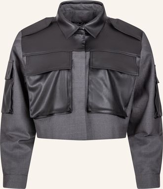 Helene Galwas Kurzjacke Mit Geradem Schnitt Jorinde grau