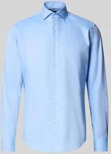 HUGO BOSS Regular Fit Businesshemd mit Haifischkragen