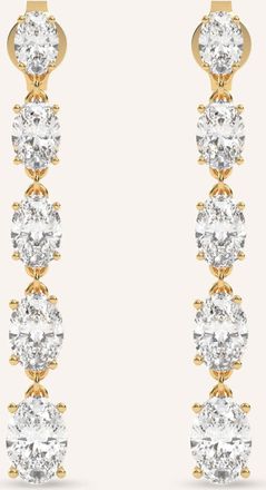 VEYNOU Veynou Ohrh&auml;nger Arden Aus 14 Karat Gelbgold Und 3,60ct. Lab-Grown Diamanten gold