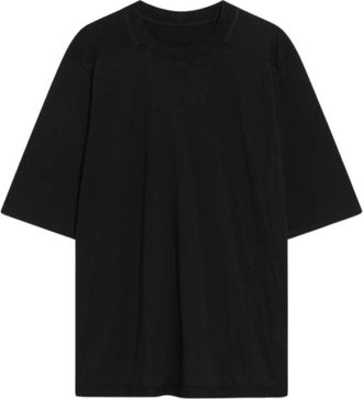 Rick Owens Homme, Tops, Noir, Taille: ONE Size Collection de T-shirts et Polos noirs