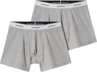 Carhartt Work in Progress Homme, Sous-v&ecirc;tements, Gris, Taille: XL Cotton Trunks