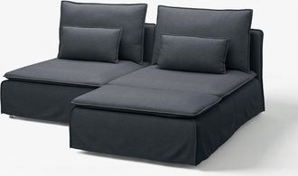 IKEA S&Ouml;DERHAMN 2er-Sofa mit R&eacute;camiere
