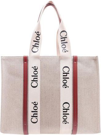 Chlo&eacute; Femme, Sacs, Brun, Taille: ONE Size Woody Tote Bag