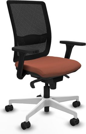 Piqueras y Crespo Haches Schreibtischstuhl, R&uuml;ckenlehne mit 3D-Armlehnen, h&ouml;henverstellbare Lendenwirbelst&uuml;tze, ausgestattet mit 5 Positionen und injiziertem Schaumstof