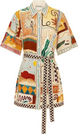 Alemais Robe Courte Michelle Lin Al&eacute;mais