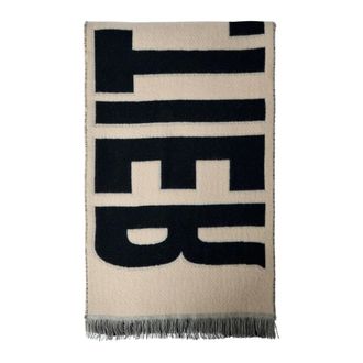 Jean Paul Gaultier Wollstrick Logo Motiv Schal - - Accessories - Damen - Mehrfarbig - ONE SIZE
