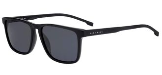 HUGO BOSS BOSS 0921/S BLACK/GREY BLUE 55/17/145 Herrenbrillen Sonnenbrillen