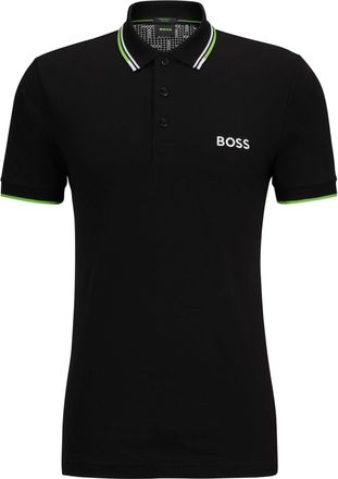 HUGO BOSS BOSS Herren Paddy Pro Poloshirt, Schwarz, XXL EU