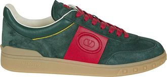 Valentino Garavani Homme, Chaussures, Vert, Taille: 41 EU Upvillage Low Top Baskets