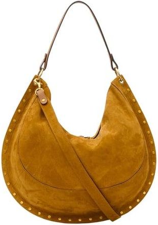 Isabel Marant Sac Oskan Soft L en cuir velours