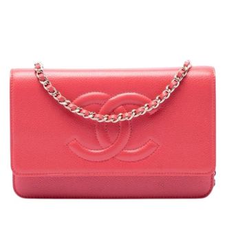 Chanel Pre-owned Wallet on Chain - - Pre-owned - Damen - Rosa - ONE SIZE