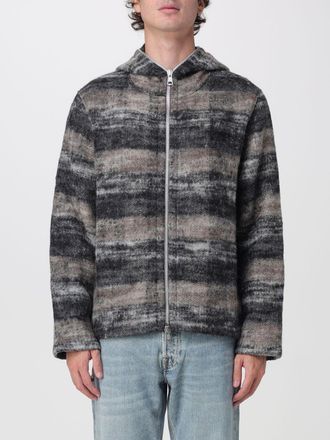 Our Legacy Karierter Cardigan aus Wollmischung mit Kapuze und Rei&szlig;verschluss
