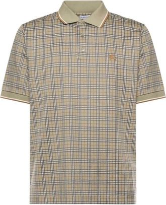 Burberry Homme, Tops, Beige, Taille: S Polo Glade Polo