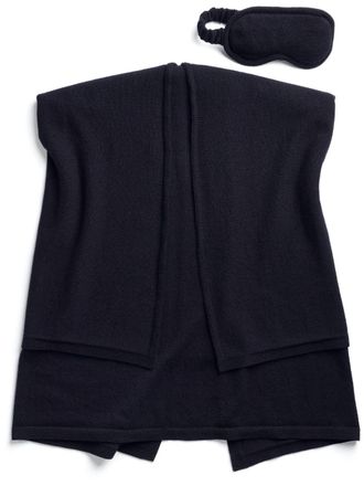 Barrie x Sofia Coppola kit voyage en cachemire - Bleu