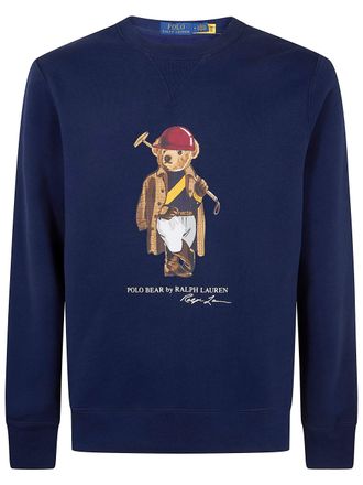 Ralph Lauren Round Neck Classic Society Bear Sweatshirt