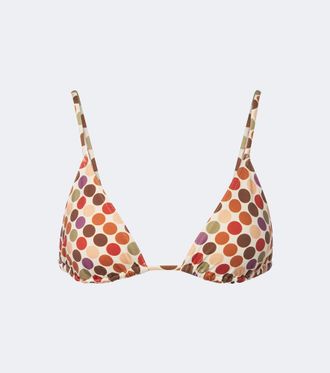 Eres Haut de bikini Colorful &agrave; pois