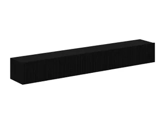 Vente-Unique Mobile Tv Sospeso Con 3 Ante Nero - Dantay